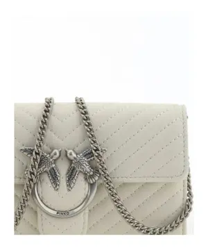 Pinko Logo-plaque Chain-linked Quilted Shoulder Bag