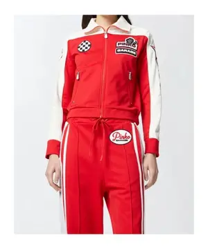 Pinko Logo-appliqué Jacket