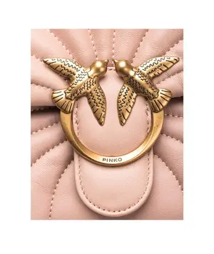 Pinko Love Puff Large Butterfly Quilted Crossbody Bag