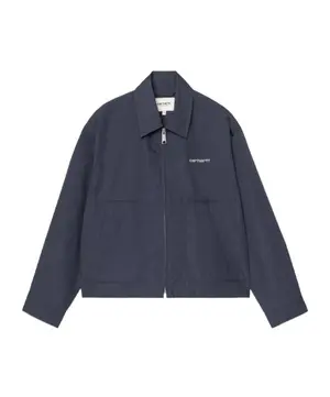 Carhartt Work In Progress W Postal Zip Jacket - Blue