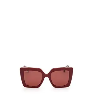 Max Mara Logo Sunglasses - Brown