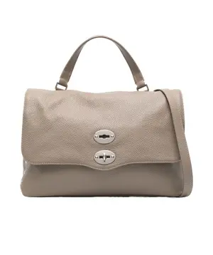 ZANELLATO Flip Shoulder Bag - Nude