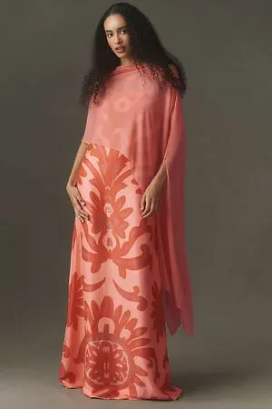 DIARRABLU Viscose Strapless Maxi Dress