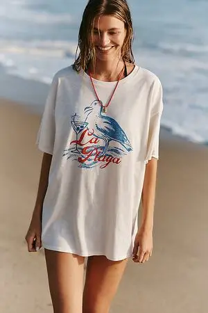 CELANDINE Cotton Crew Tee