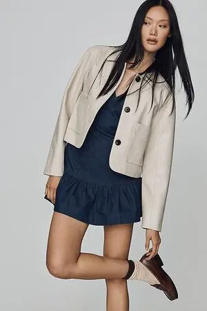Anthropologie Double Cuff Trouser Socks - Neutral