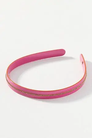 Anthropologie Res Crystal Headband - Pink