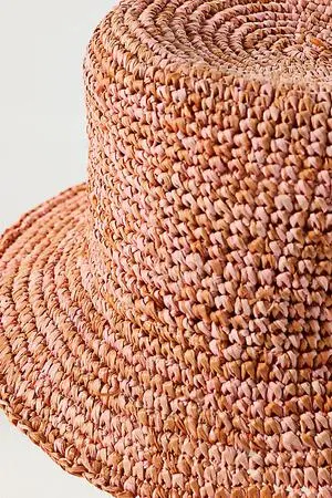 WYETH Noa Raffia Bucket Hat