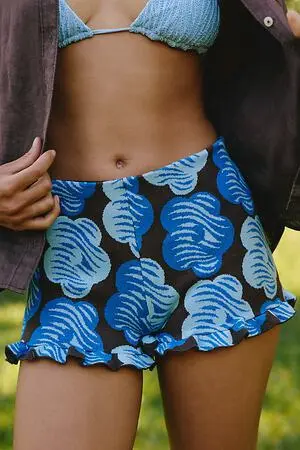 CELANDINE Bombshell Ruffle Shorts