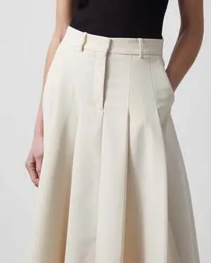 BY MALENE BIRGER Pleated Midi Skirt
