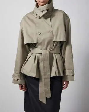 ROTATE BY BIRGER CHRISTENSEN Short Trench Coat