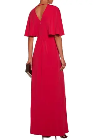 Halston Embellished Jersey Gown