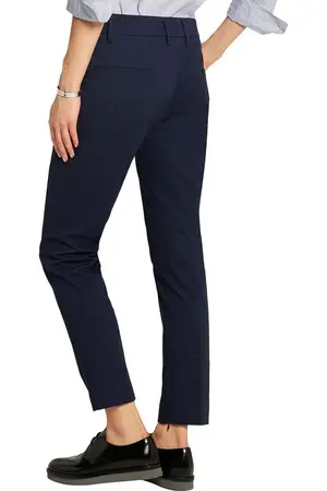 JIL SANDER Cottonblend Twill Tapered Pants