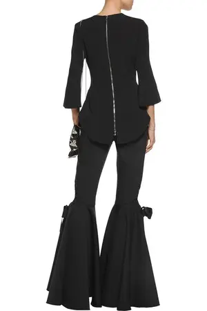 Antonio Berardi Crepe Top With Dipped Hem