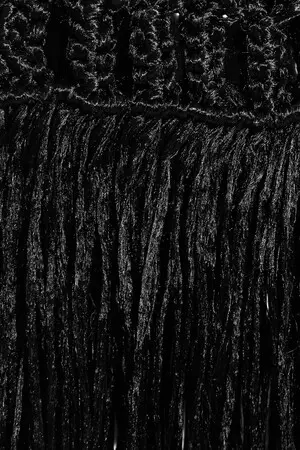 Edun Cropped Macramétrimmed Woolblend Straightleg Pants