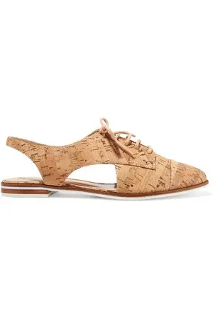 Schutz Gabry Cutout Corkeffect Brogues
