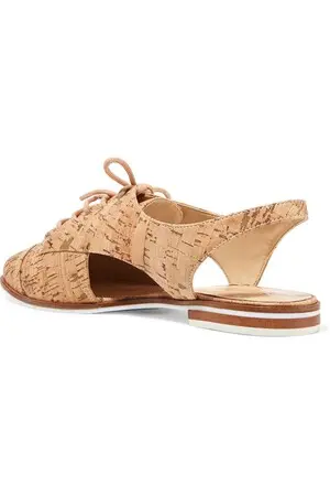 Schutz Gabry Cutout Corkeffect Brogues