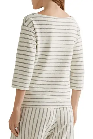 BY MALENE BIRGER Tirans Striped Cottonterry Top