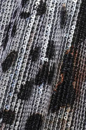 Roberto Cavalli Sequined Printed Jersey Tank