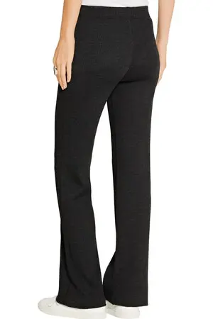 Helmut Lang Ribbed Woolblend Bootcut Pants