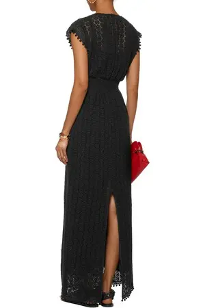 TALITHA Farah Embellished Guipure Lace Cotton Maxi Dress