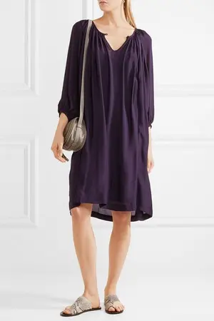 The Great. The Dreamer Silk Crepe De Chine Dress