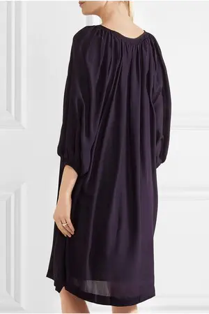 The Great. The Dreamer Silk Crepe De Chine Dress