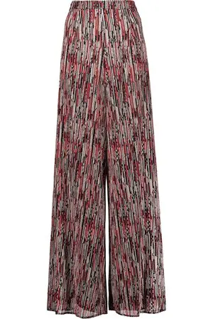 Alice + Olivia Alice Olivia Athena Crochet Wideleg Pants