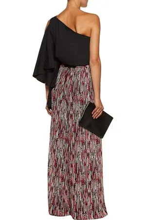 Alice + Olivia Alice Olivia Athena Crochet Wideleg Pants