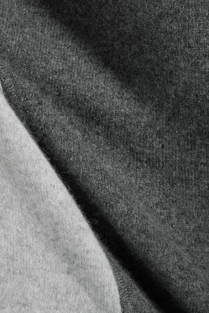 Duffy Twotone Cashmere Sweater
