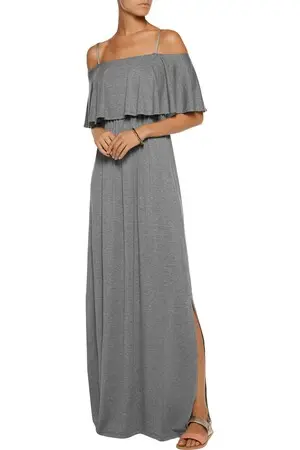 Alice + Olivia Alice Olivia Debra Stretchjersey Maxi Dress