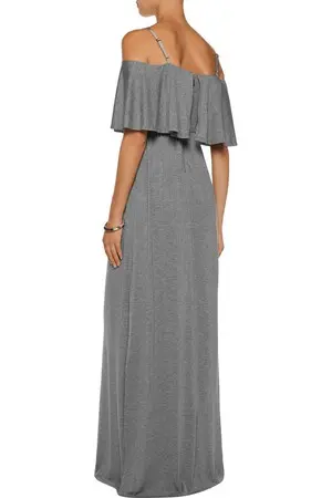 Alice + Olivia Alice Olivia Debra Stretchjersey Maxi Dress