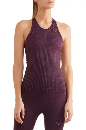 LUCAS HUGH Stardust Metallic Stretchjersey Tank