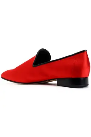 Diane Von Furstenberg Leiden Satin Slippers