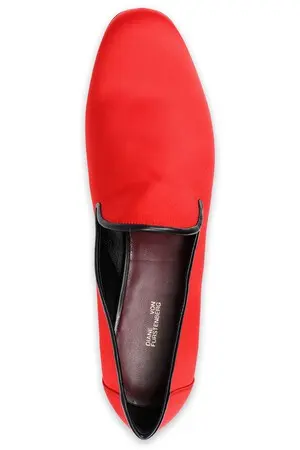 Diane Von Furstenberg Leiden Satin Slippers