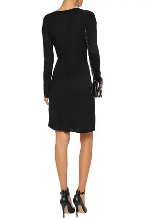 IRO PARIS Teiva Knotted Jersey Mini Dress
