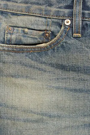 SIMONMILLER Cheviot Distressed Midrise Wideleg Jeans