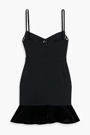 David Koma Ruffled Mini Dress