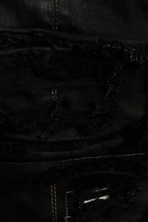Rick Owens Detroit Distressed High-rise Skinny Jeans