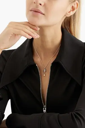 Pamela Love Sterling Freshwater Pearl Necklace