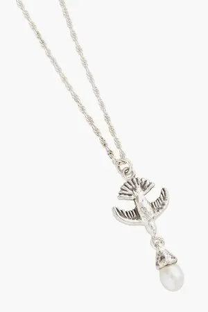 Pamela Love Sterling Freshwater Pearl Necklace