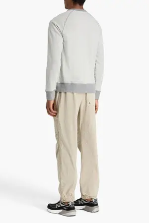Officine Générale French Cotton-terry Sweatshirt With Chest Pocket
