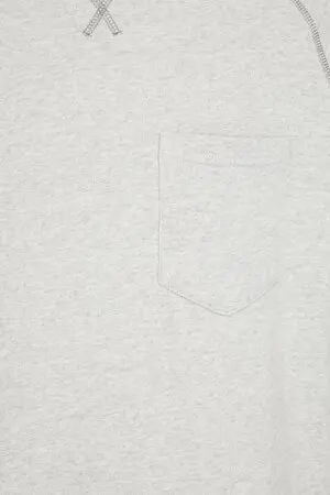 Officine Générale French Cotton-terry Sweatshirt With Chest Pocket