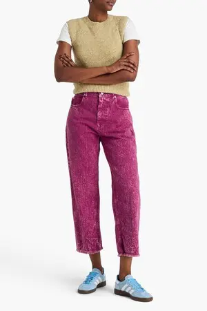 Marni Tiedyed Highrise Straightleg Jeans