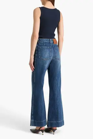 Victoria Beckham Alina Highrise Flared Jeans