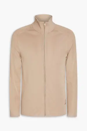 Dunhill Mulberry Silk Cardigan - Beige