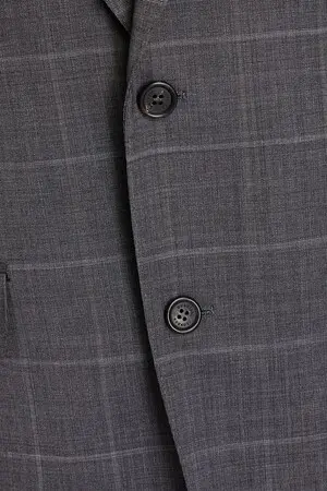 Dunhill Checked Wool Blazer