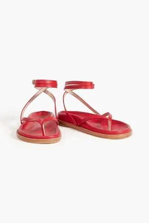 PORTE & PAIRE Leather Sandals
