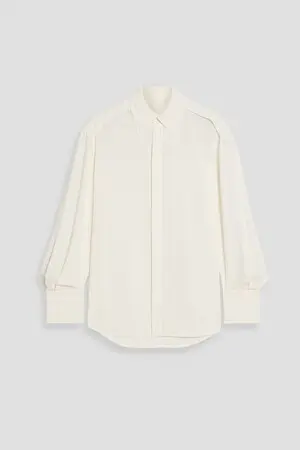 Proenza Schouler Crepe Shirt - Ivory