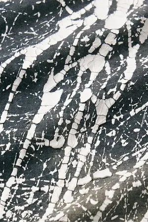 GALLERY DEPT. Paintsplattered Bleached Cottonjersey Tshirt