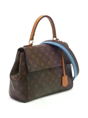 LOUIS VUITTON Cluny Monogram Shoulder Bag - Brown